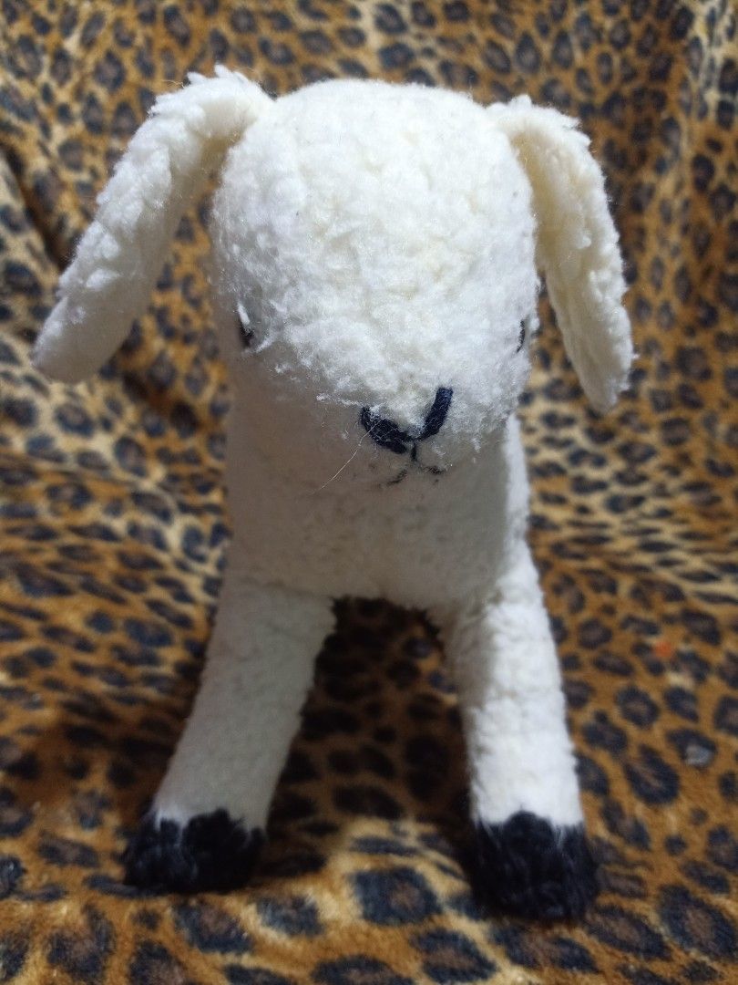 REALISTIC SHEEP / LAMB PLUSH TOY, Hobbies & Toys, Toys & Games on Carousell