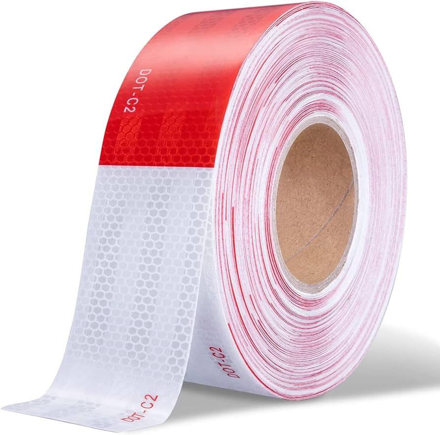Reflective Sticker Roll (Red-White), Commercial & Industrial ...