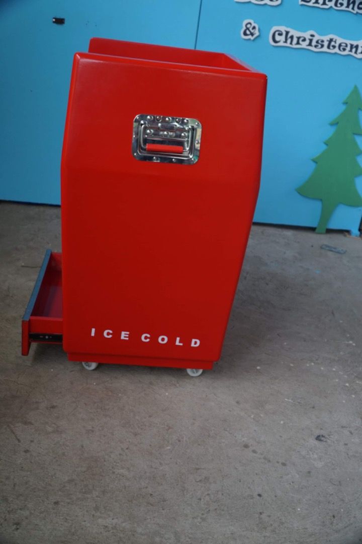 Repro | Gas Pump (Storage), Roadster & Combi Coke Inspired, Coca Cola ...
