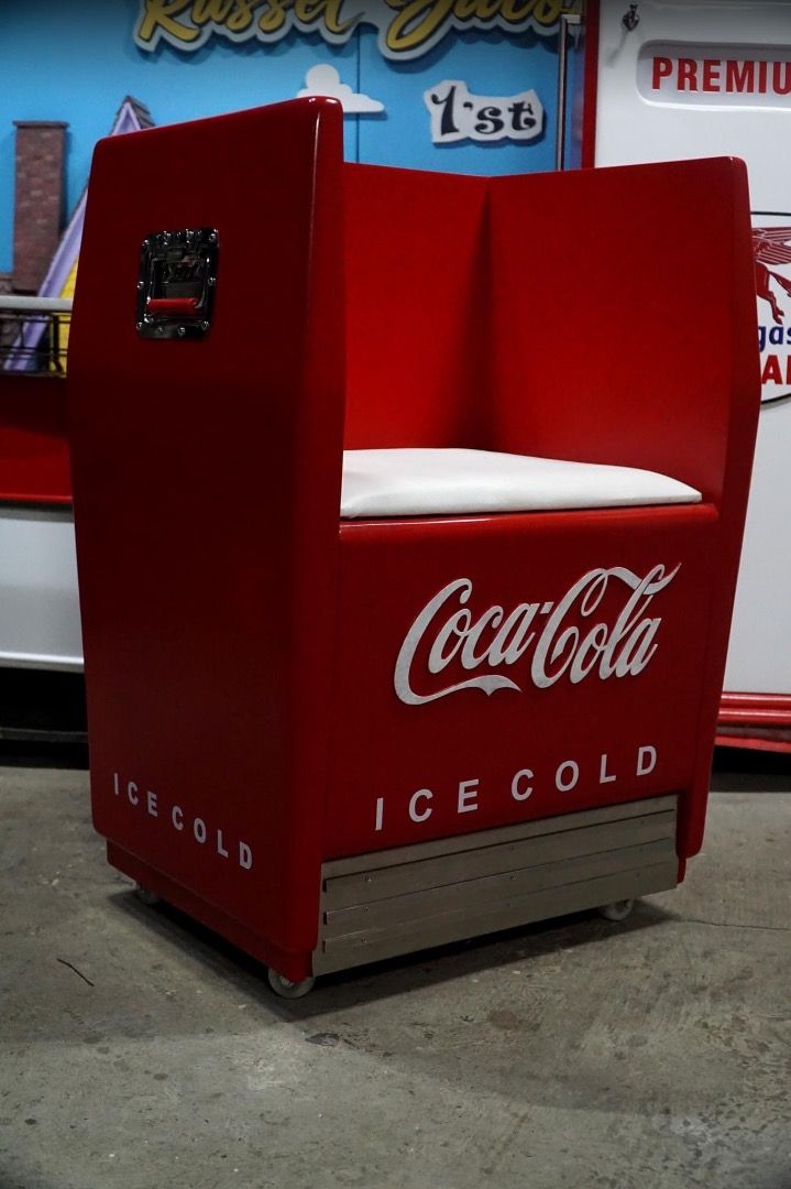Repro | Gas Pump (Storage), Roadster & Combi Coke Inspired, Coca Cola ...