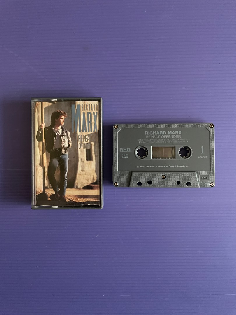 Richard Mark Repeat Offender Album Kaset, Hobbies & Toys, Music & Media ...