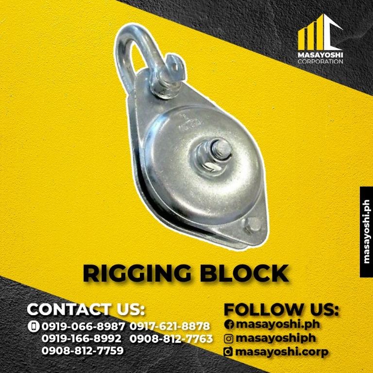 Rigging Block | Pulley | Lifting Equipment | Block | Lifting Block ...