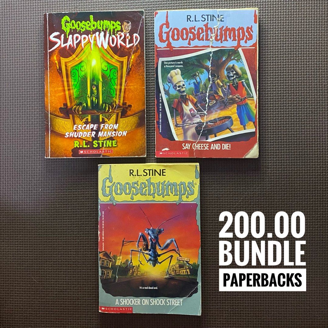 R.L Stine - Goosebumps Bundle, Hobbies & Toys, Books & Magazines ...