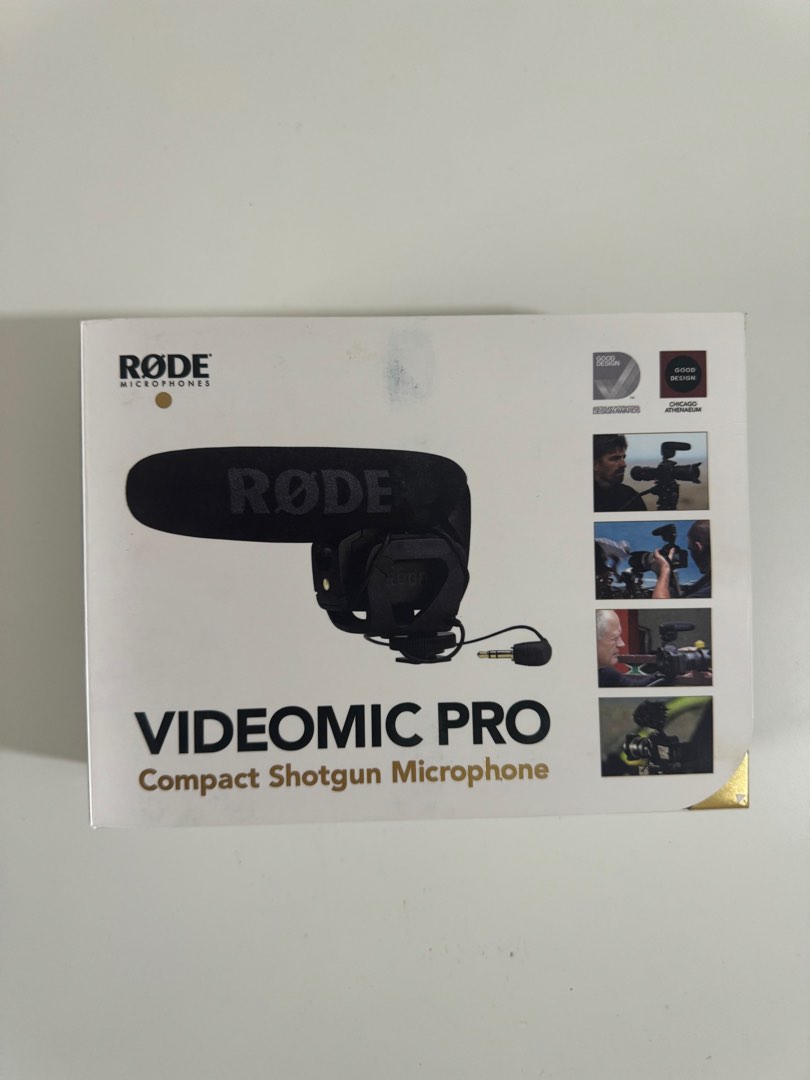 Rode Videomic Pro Compact Shotgun Microphone, Photography, Video ...