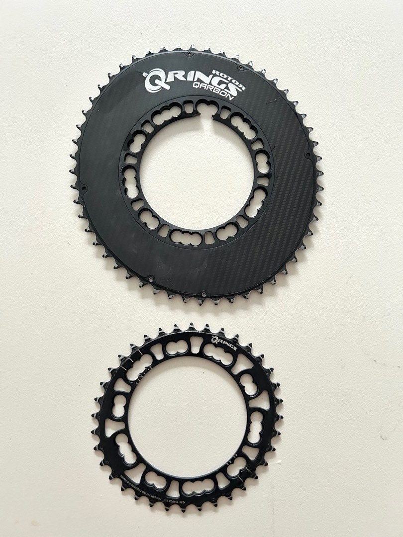 Rotor Qarbon Q Rings, Sports Equipment, Bicycles & Parts, Parts ...