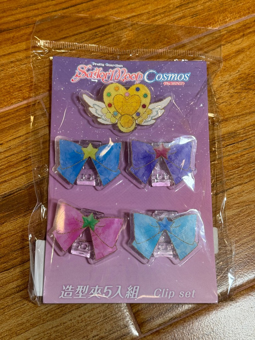 Sailor Moon Comos: acrylic clip set (5pcs), Hobbies & Toys, Memorabilia ...