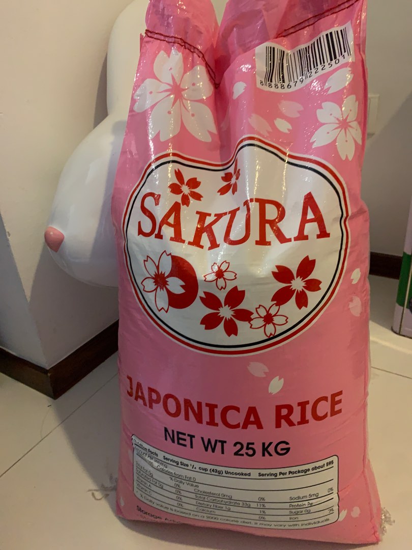 Sakura japonica rice 25kg - brand new, Food & Drinks, Rice & Noodles on ...