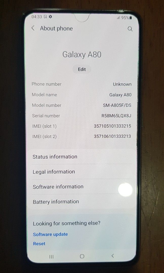 Samsung SM-A805F/DS White 128 GB, Mobile Phones & Gadgets, Mobile ...