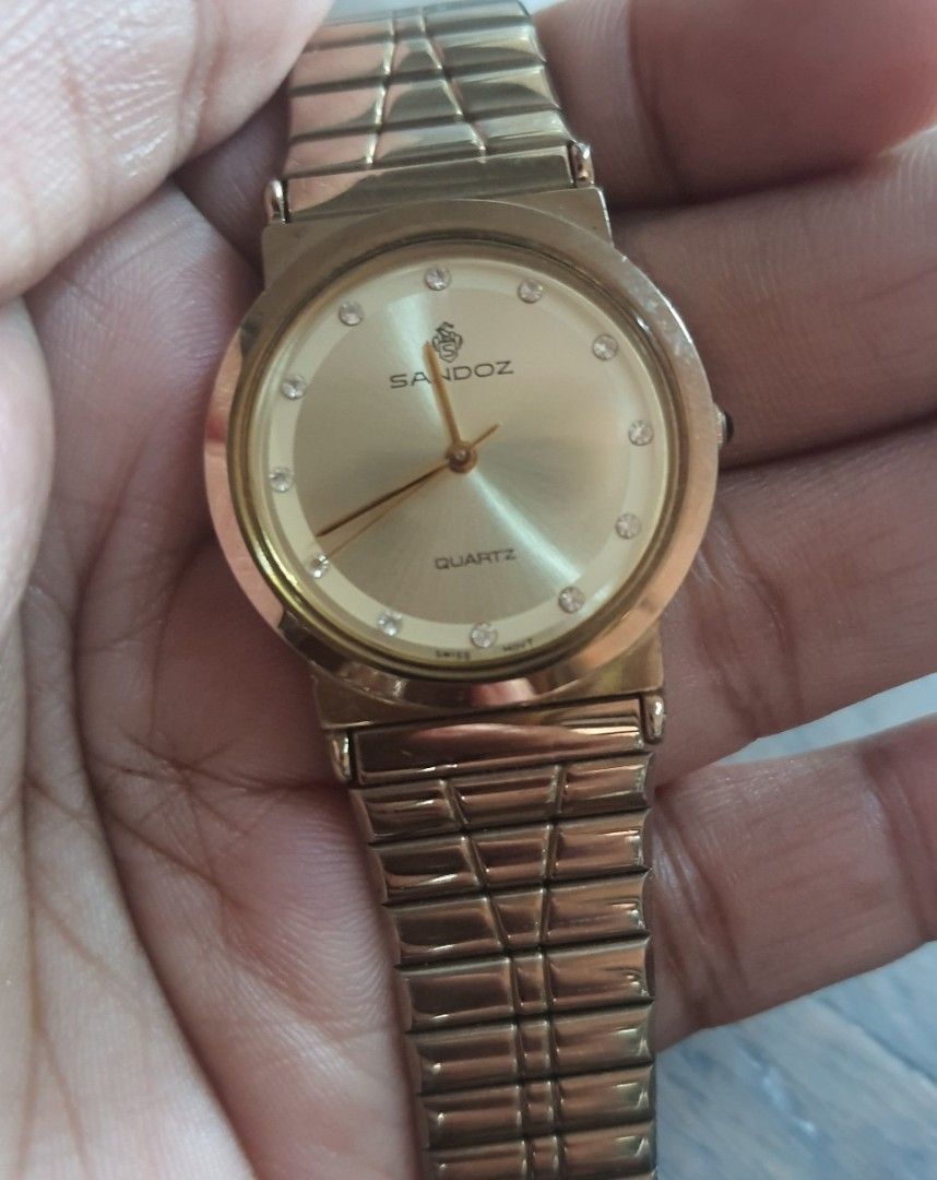 Sandoz swiss mens watch, Men's Fashion, Watches & Accessories, Watches ...