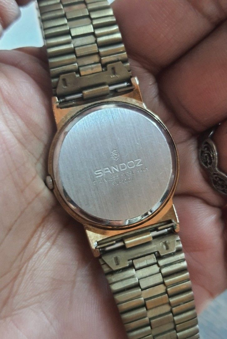 Sandoz swiss mens watch, Men's Fashion, Watches & Accessories, Watches ...