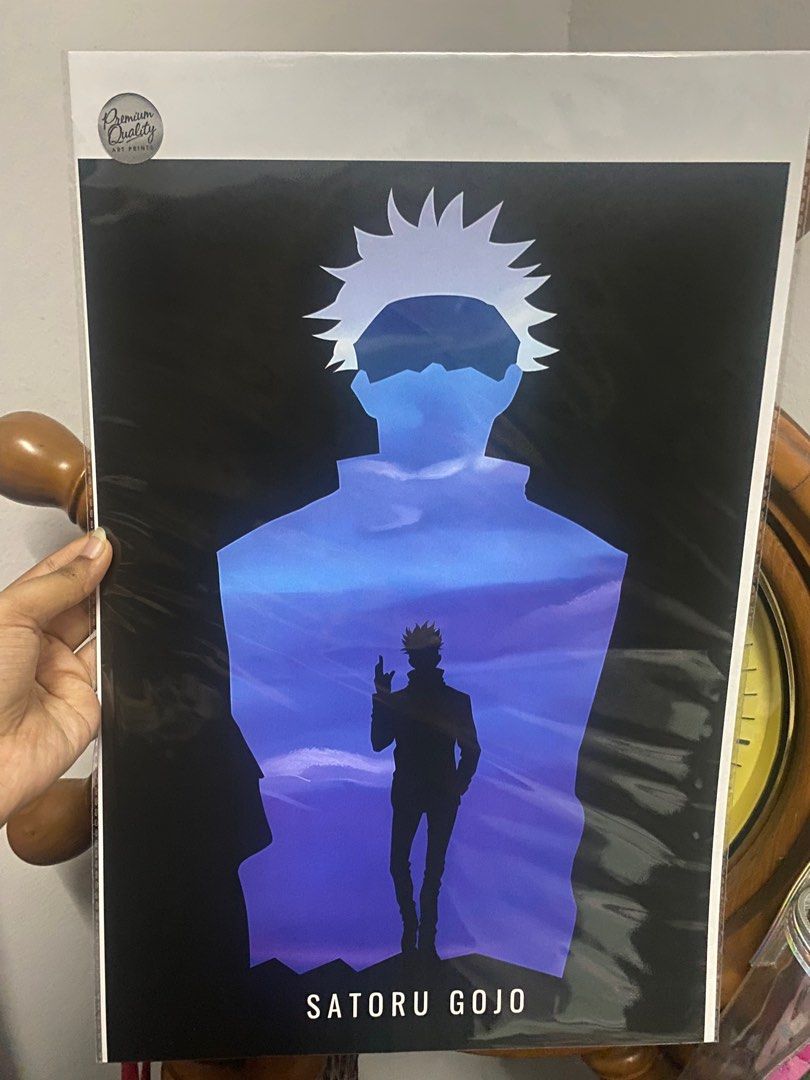 Satoru Gojo Poster (Jujutsu Kaisen), Hobbies & Toys, Collectibles ...