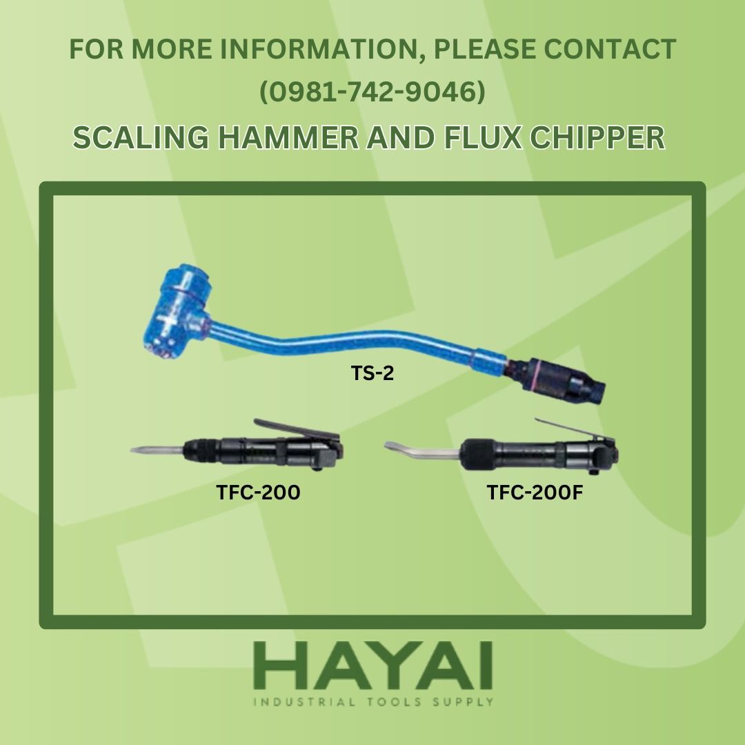 SCALING HAMMER AND FLUX CHIPPER, Commercial & Industrial, Construction ...