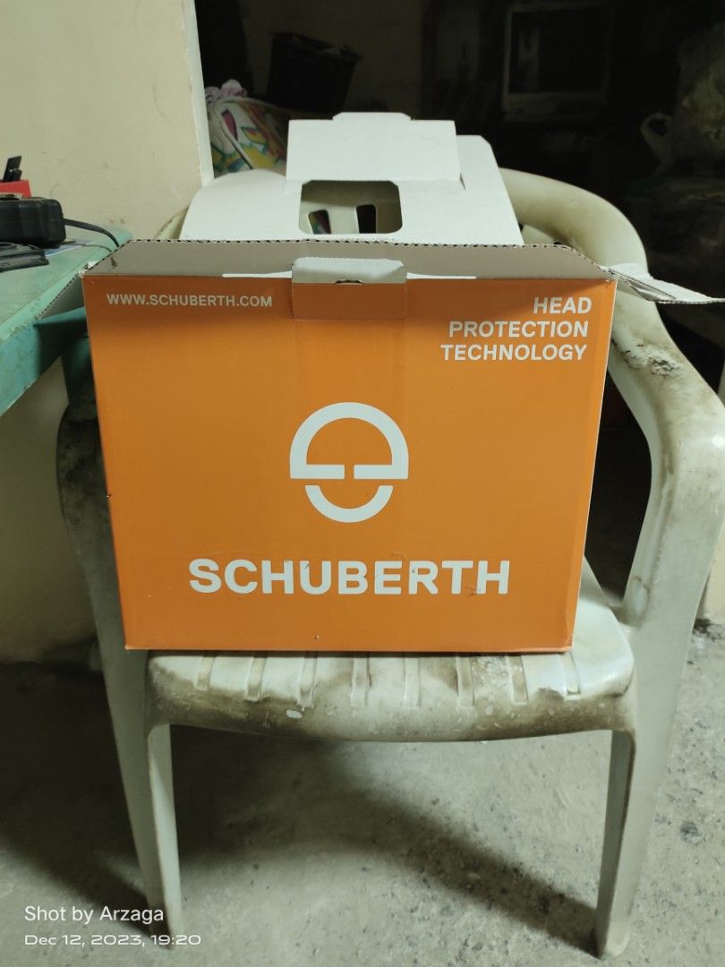 schuberth m1 pro half face helmet large with sc1m intercom, extra clear ...