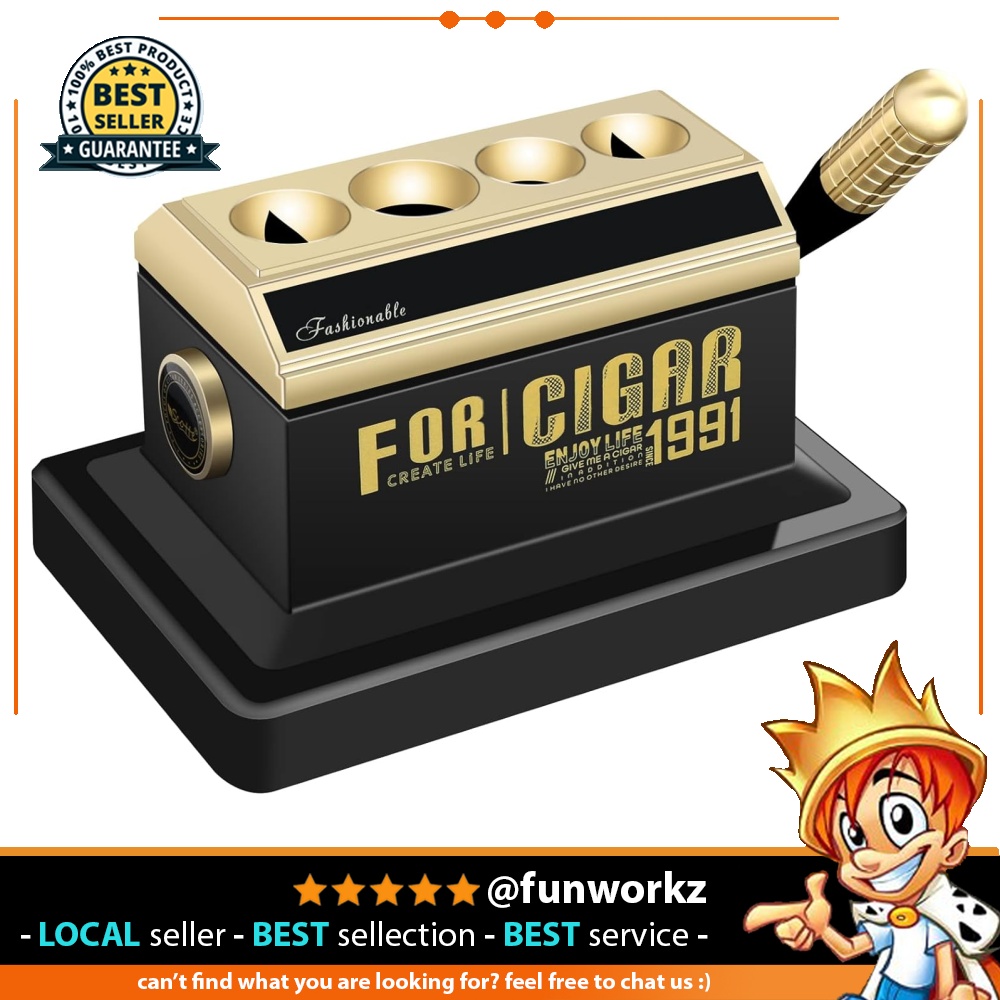 Scotte Table Cigar Cutter Guillotine Sharp V Cut Straight Cut Cigar ...