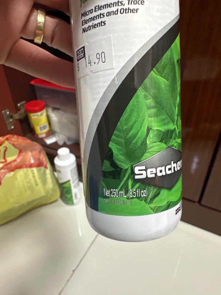Seachem Fluorish aquarium fertilizer, Pet Supplies, Homes & Other Pet ...