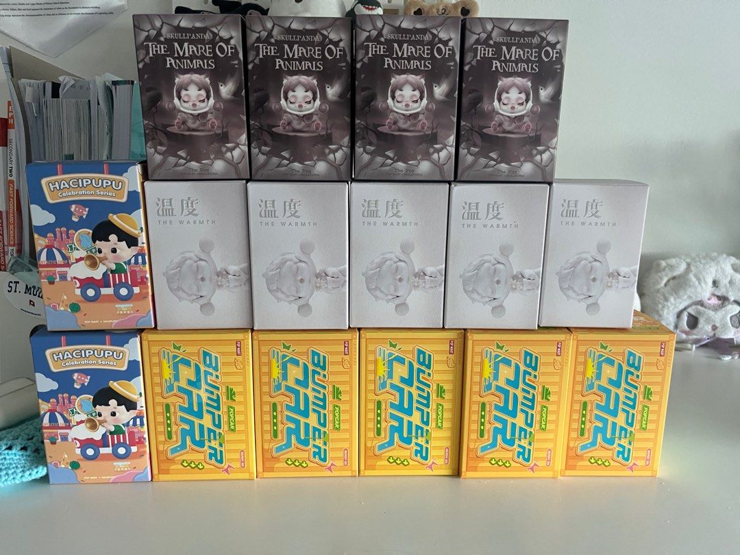 sealed pop mart blind boxes, Hobbies & Toys, Toys & Games on Carousell