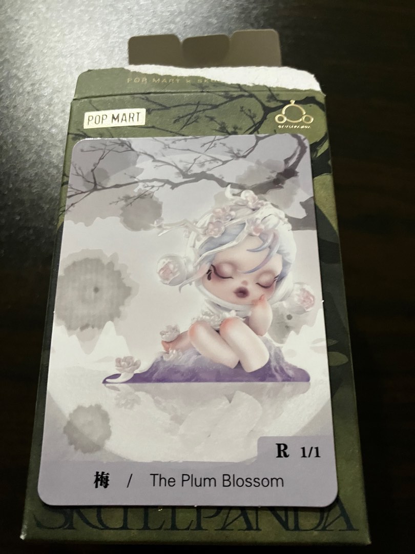 (SECRET) Popmart ink plum blossom, Hobbies & Toys, Toys & Games on ...