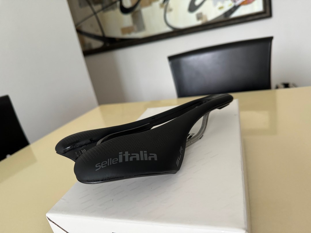 Sella Italia Slr Boost Superflow TI 316Rail, Sports Equipment, Bicycles ...