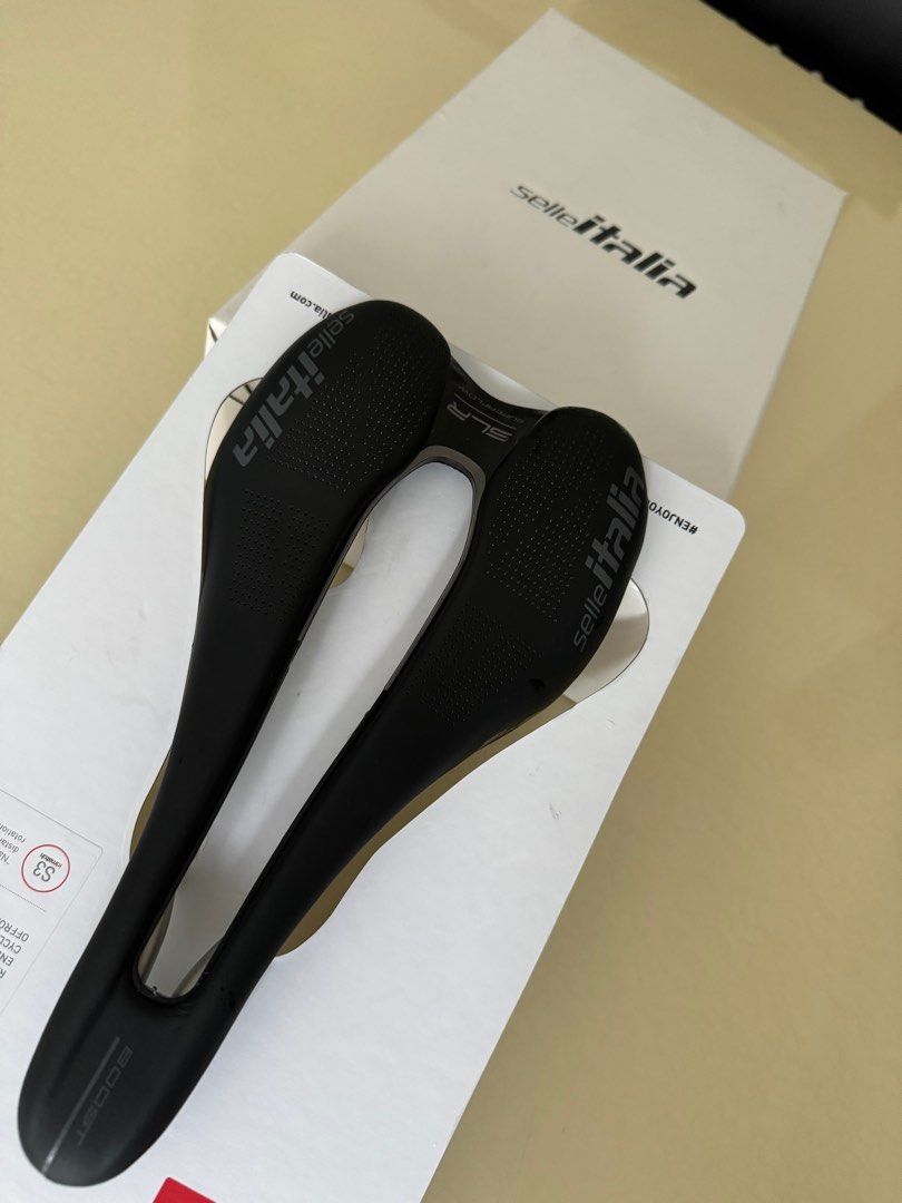 Sella Italia Slr Boost Superflow TI 316Rail, Sports Equipment, Bicycles ...