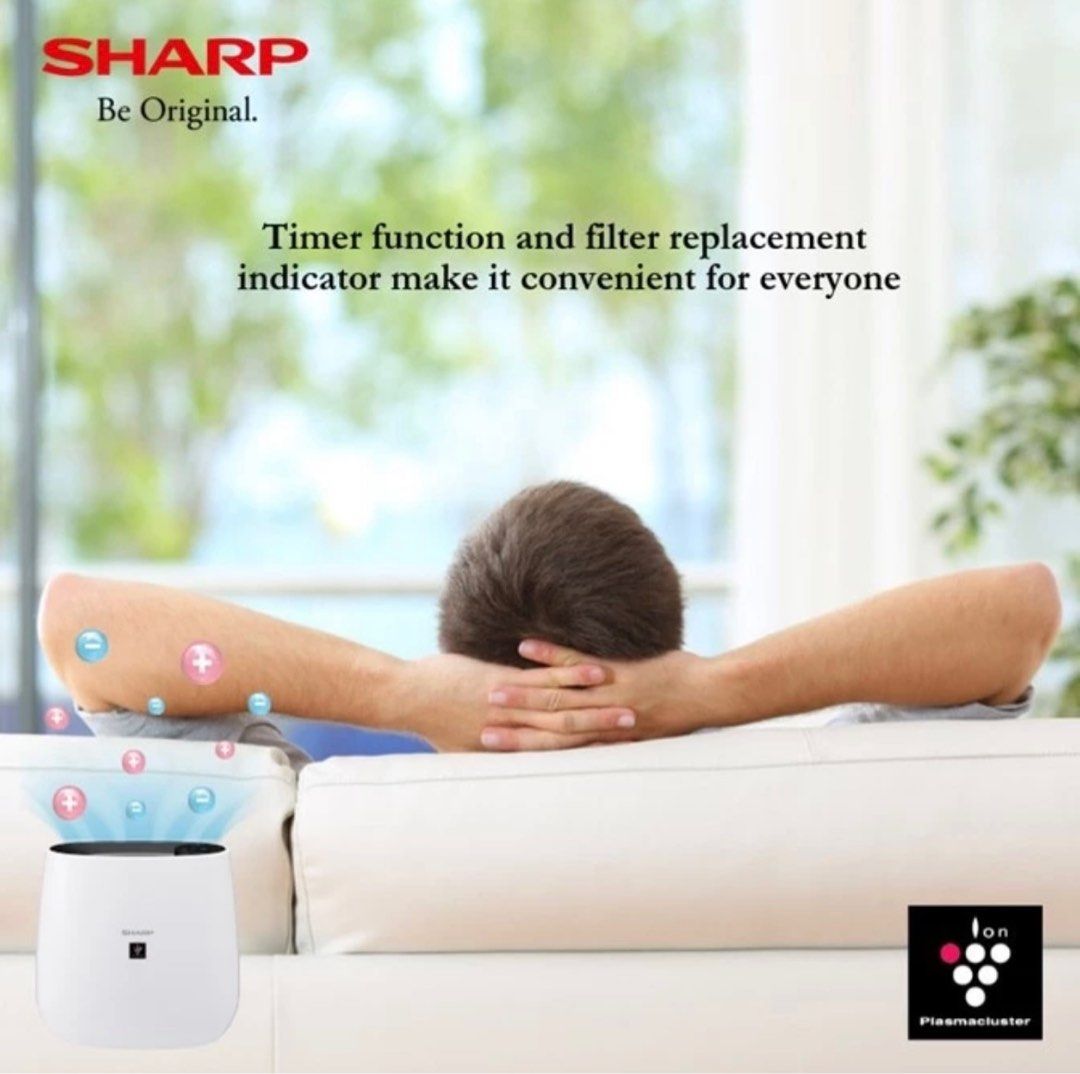 SHARP Plasmacluster Air Purifier, TV & Home Appliances, Air Purifiers & Dehumidifiers on Carousell