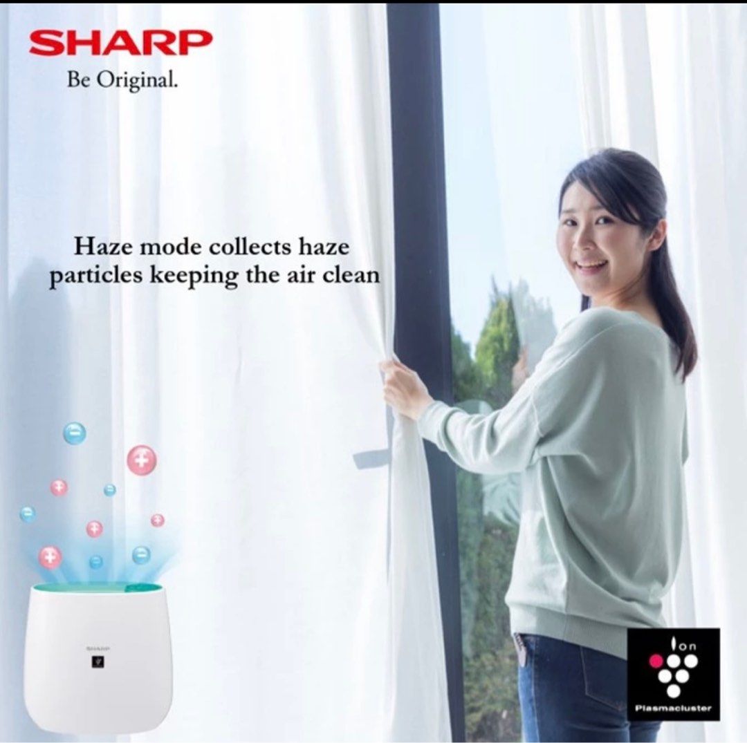 SHARP Plasmacluster Air Purifier, TV & Home Appliances, Air Purifiers & Dehumidifiers on Carousell