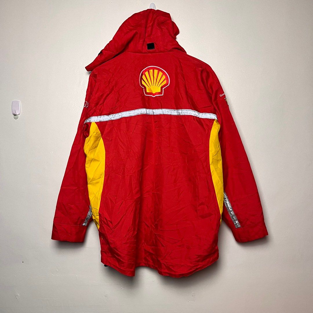 Shell x Ferrari V Power Jacket Raincoat XL, Women's Fashion, Coats ...