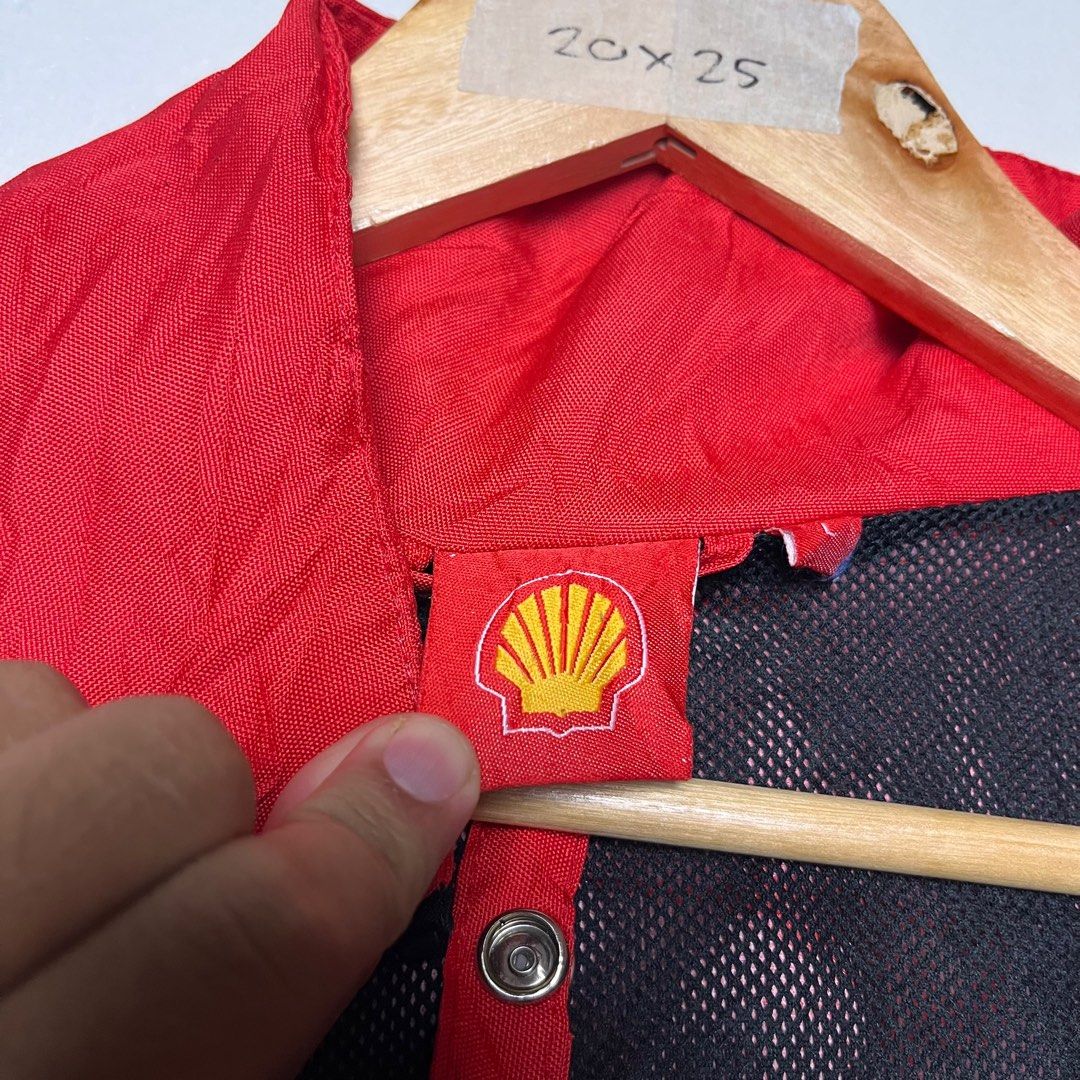 Shell x Ferrari V Power Jacket Raincoat XL, Women's Fashion, Coats ...