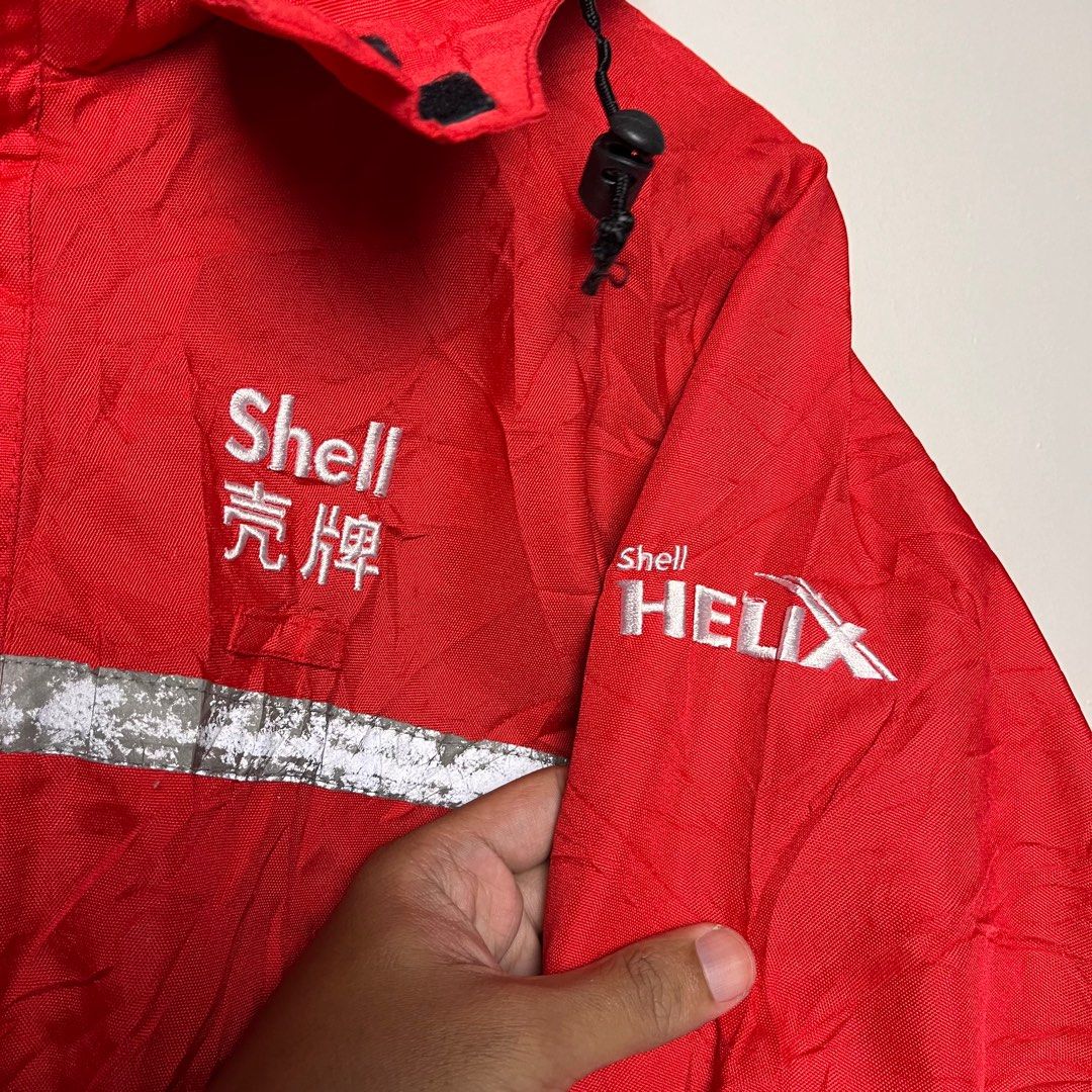 Shell x Ferrari V Power Jacket Raincoat XL, Women's Fashion, Coats ...