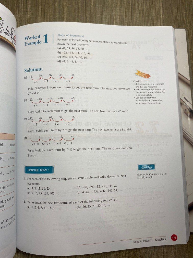 Shinglee Sec 1 Math Book Textbook 7th edition new syllabus, Hobbies ...