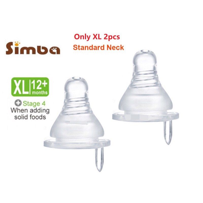 Simba Standard Neck Teat (Cross Hole - XL), Babies & Kids, Nursing ...