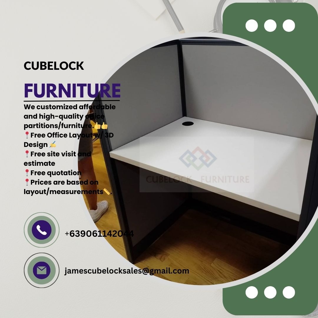 Single Cubicle design for your office, Furniture & Home Living ...