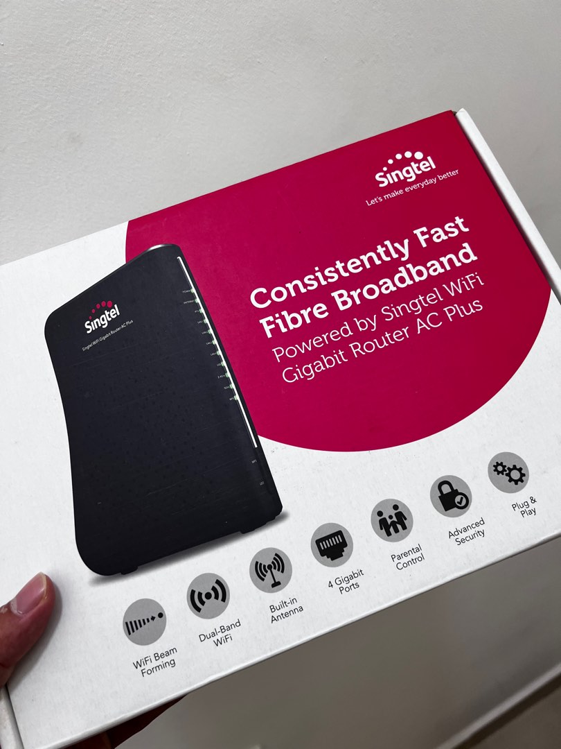 Singtel Wireless Router WIFI, Computers & Tech, Parts & Accessories ...