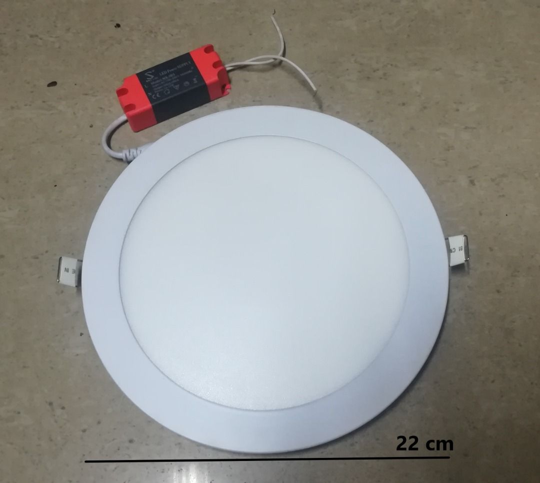 Skylite LED Panel Light 18 watts 23cm size, Furniture & Home Living ...