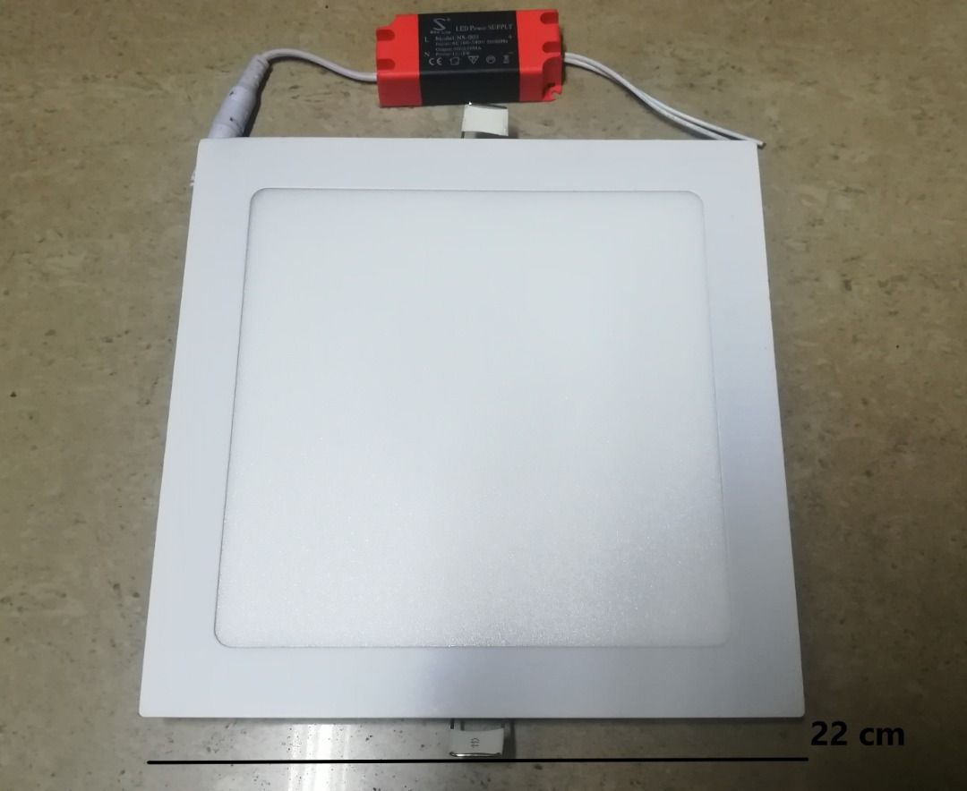 Skylite LED Panel Light 18 watts 23cm size, Furniture & Home Living ...