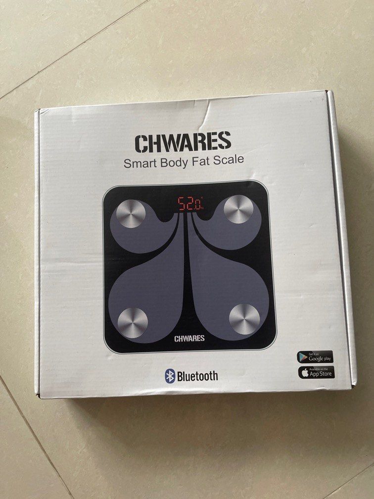 Smart Body Fat Weighing Scale, Health & Nutrition, Health Monitors ...