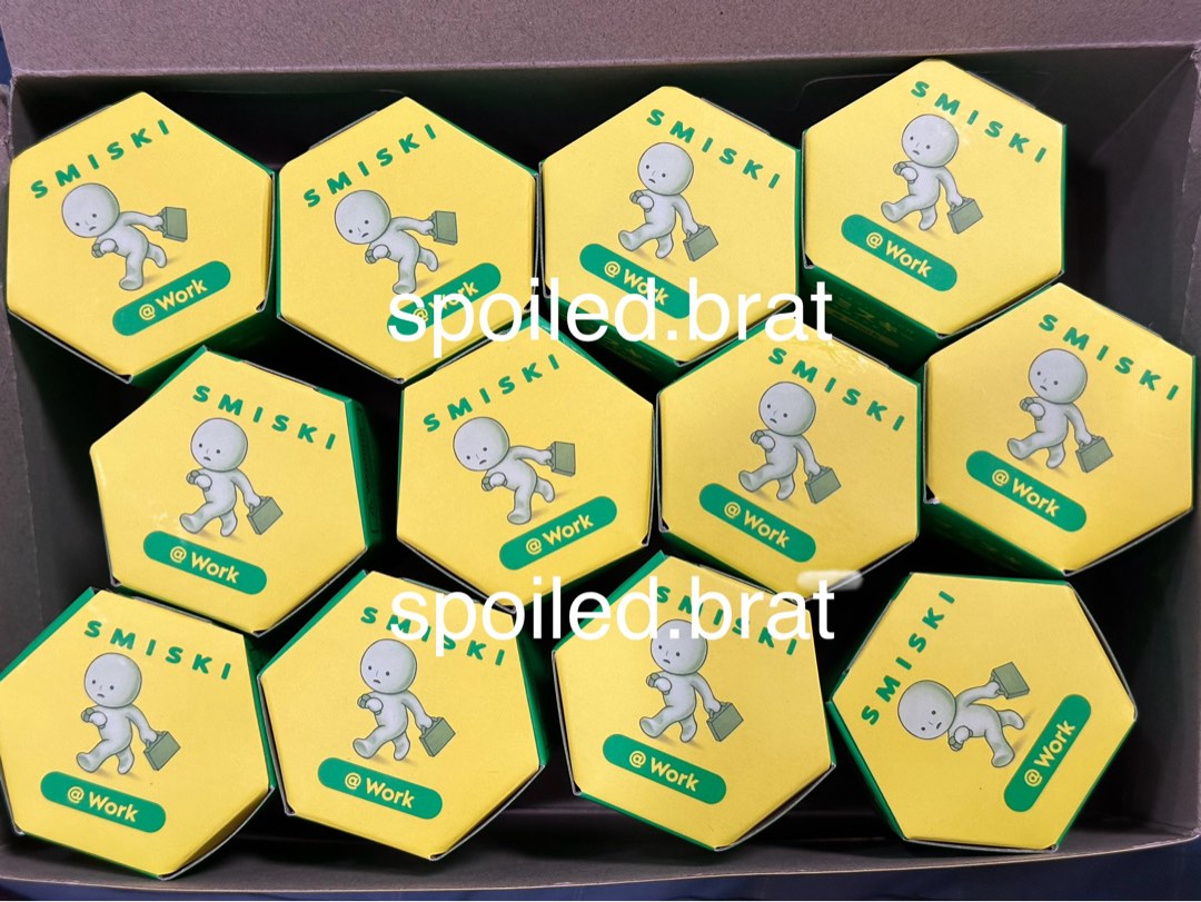 Smiski Work Series Sealed Blind Box, Hobbies & Toys, Toys & Games on ...