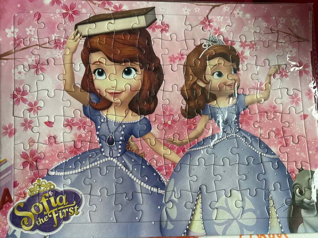 Sofia Princess puzzle, Hobbies & Toys, Toys & Games on Carousell