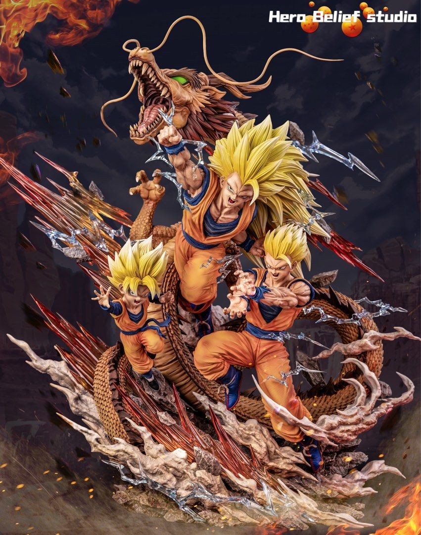 Son Goku Gohan Goten GK Figure Hero Belief Studio Dragonball, Hobbies ...