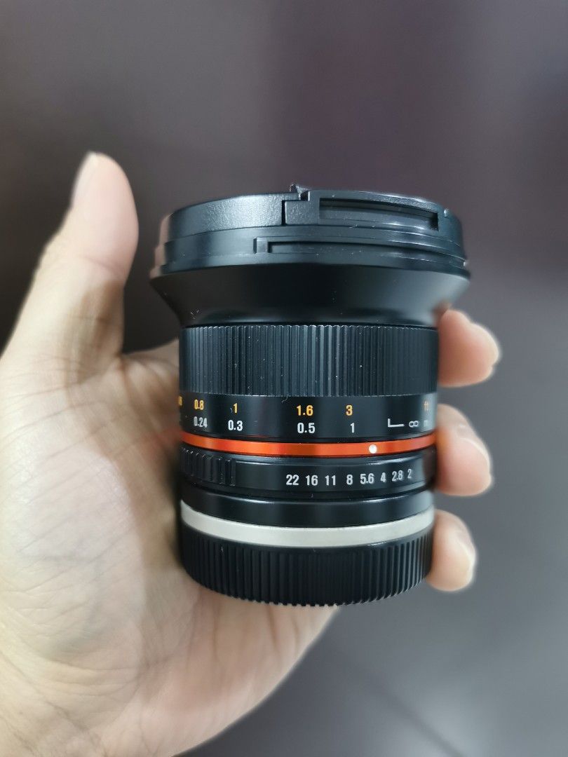 Sony E-Mount Samyang 12mm F2, Photography, Lens & Kits on Carousell