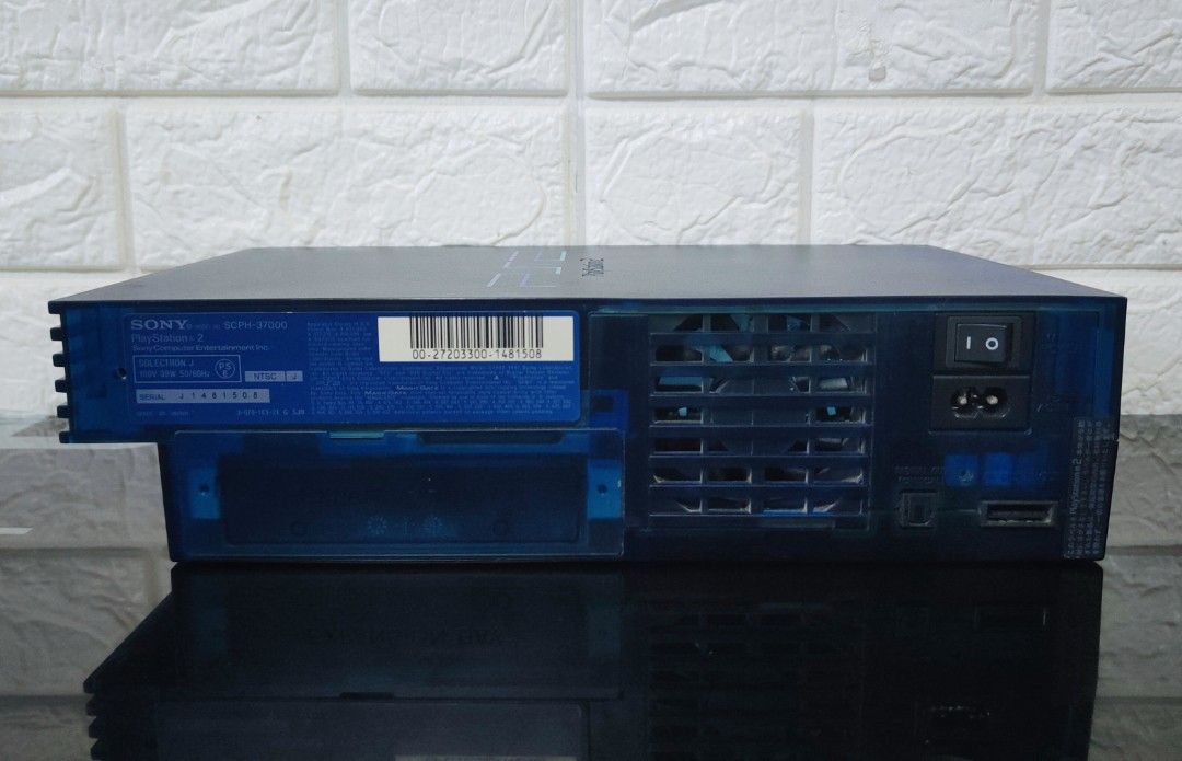 Sony PlayStation 2 Ocean Blue Edition Unit Console, Video Gaming, Video ...