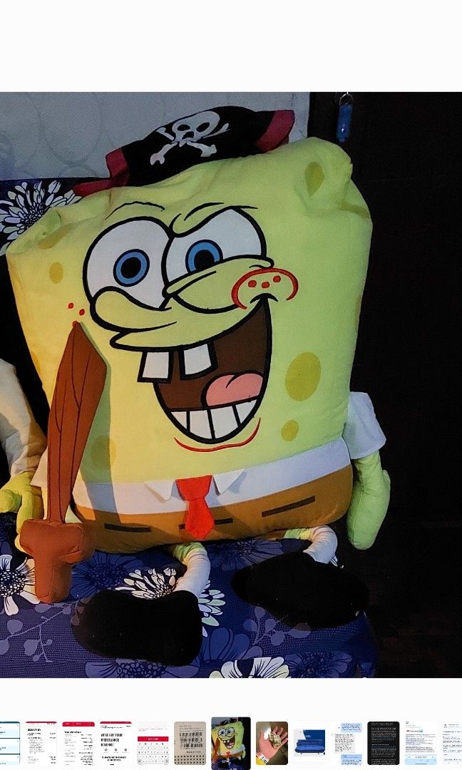Spongebob Stuffed toy from Universal Studios, USA, Hobbies & Toys, Toys ...