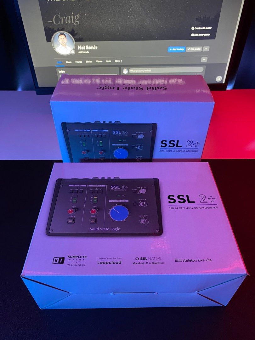 SSL 2+ Audio Interface, Hobbies & Toys, Music & Media, Musical ...