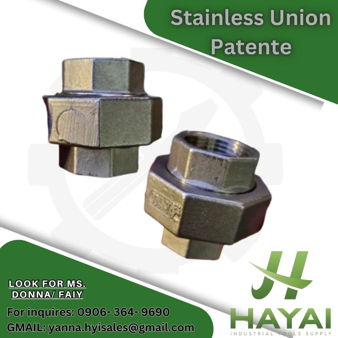 Stainless Union Patente, Commercial & Industrial, Construction Tools ...