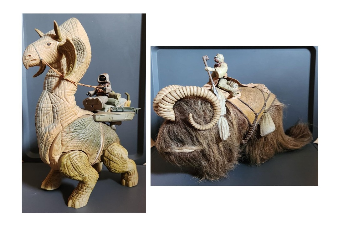 Star Wars Ronto And Jawa, Bantha And Tusken Raider, Hobbies & Toys ...