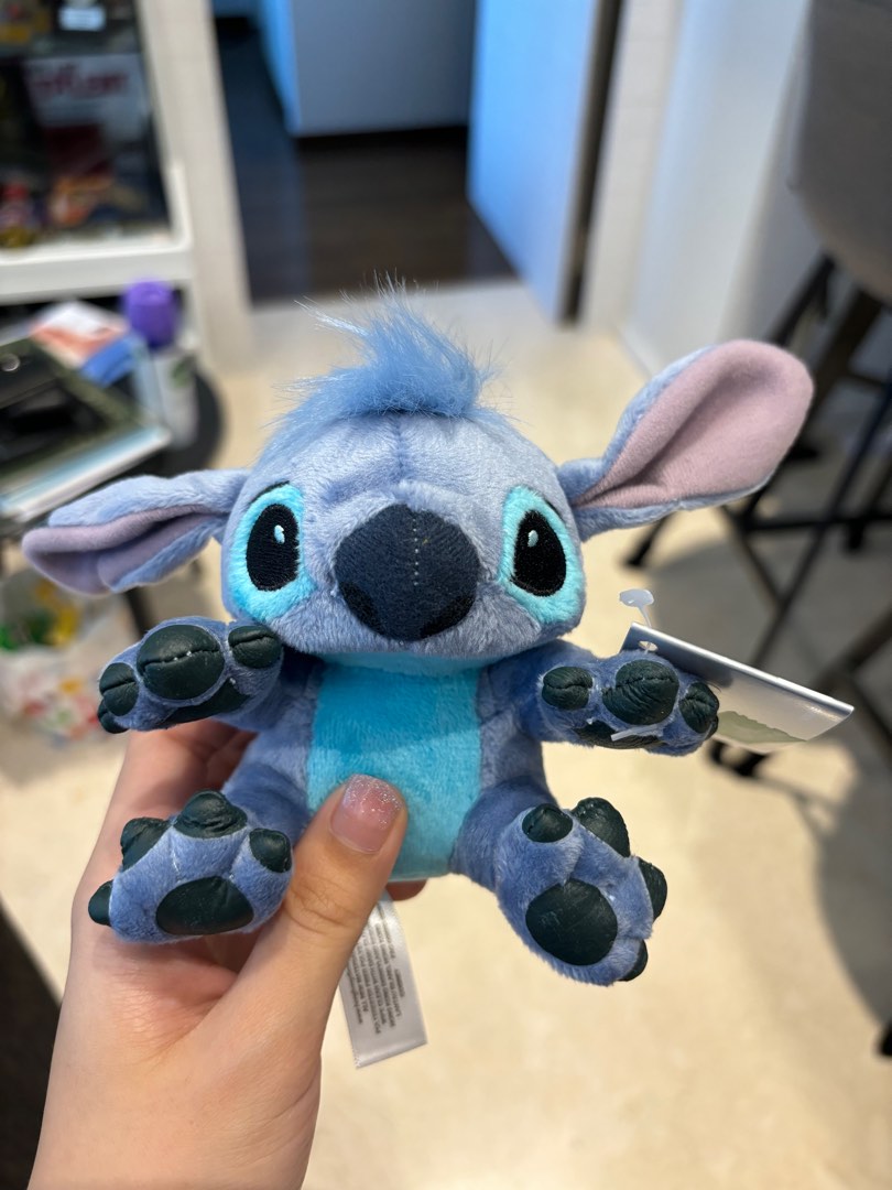 Stitch Soft Toy Keychain, Hobbies & Toys, Toys & Games on Carousell
