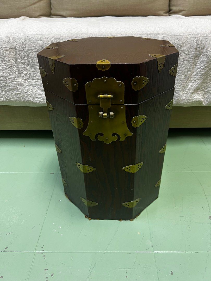 Octagonal Storage, Locker and Stand, Furniture & Home Living, Home ...