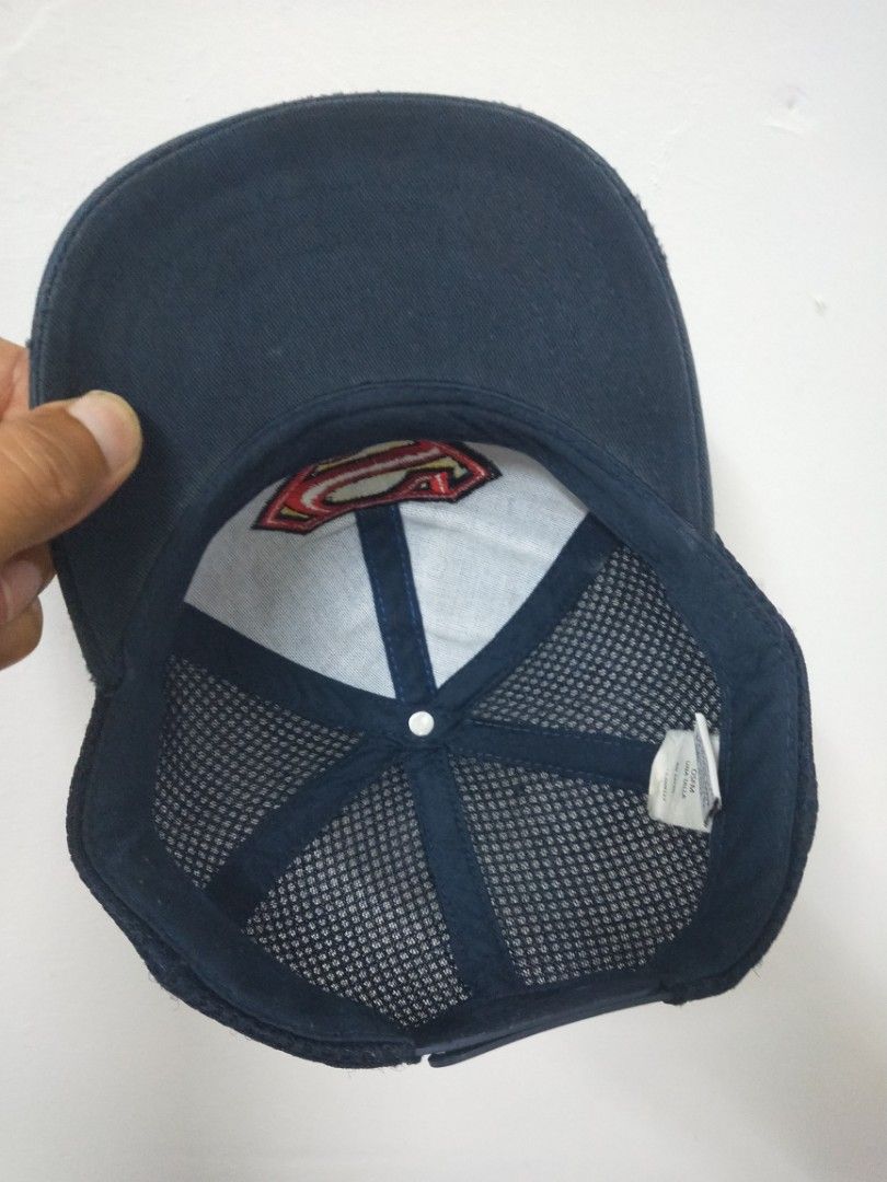 Superman Cap Kanak2, Men's Fashion, Watches & Accessories, Cap & Hats ...