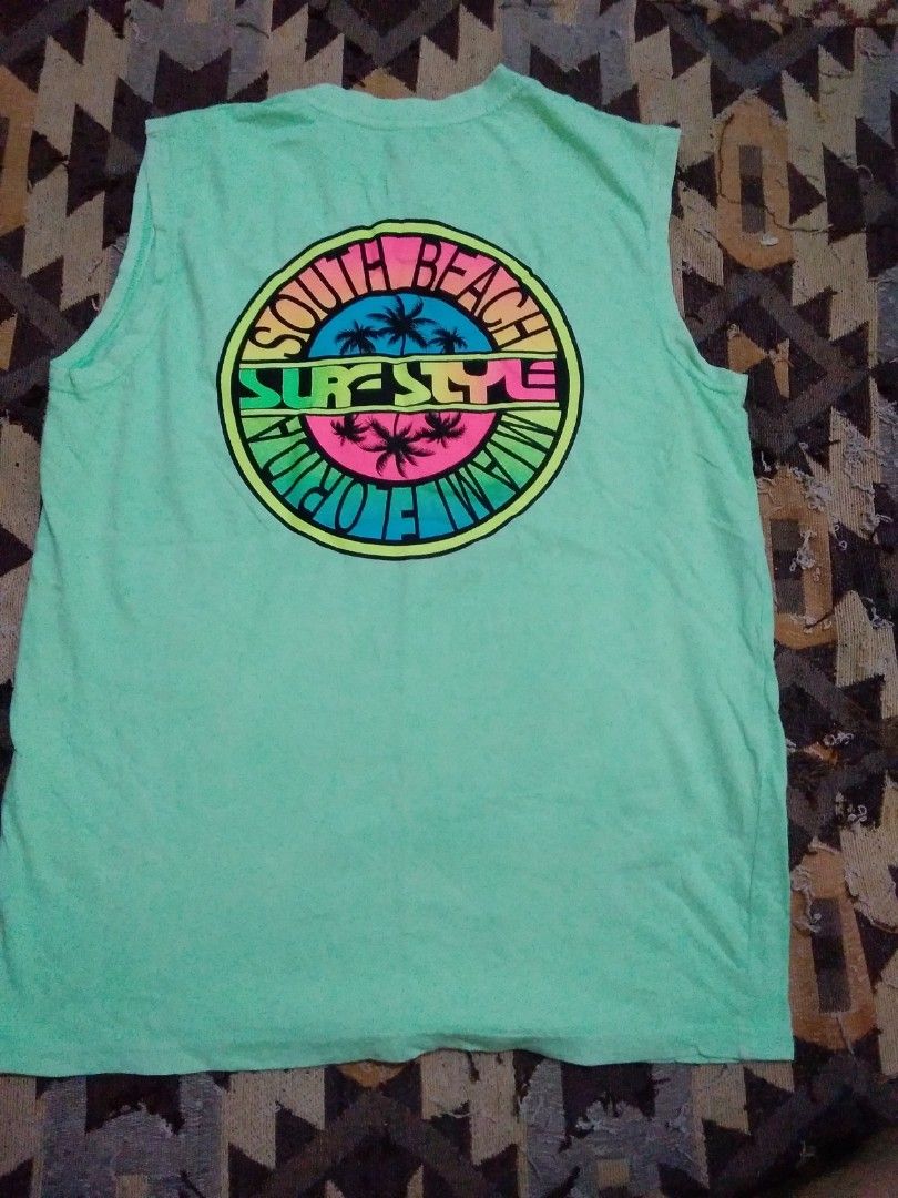 Surf style singlets, Men's Fashion, Activewear on Carousell