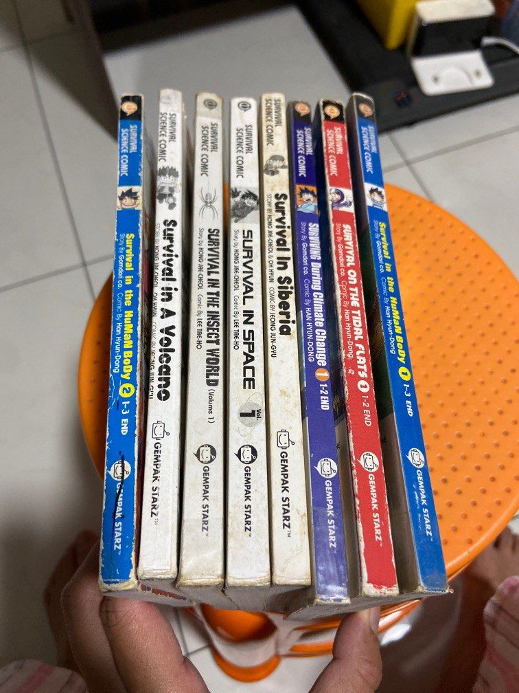 Survival science comic, Hobbies & Toys, Books & Magazines, Children's ...