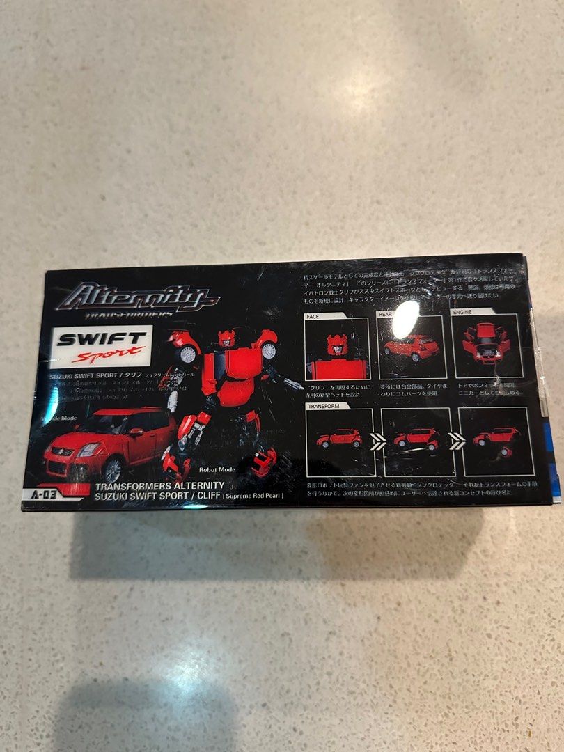Suzuki Swift Sport Transformer, Hobbies & Toys, Toys & Games on Carousell